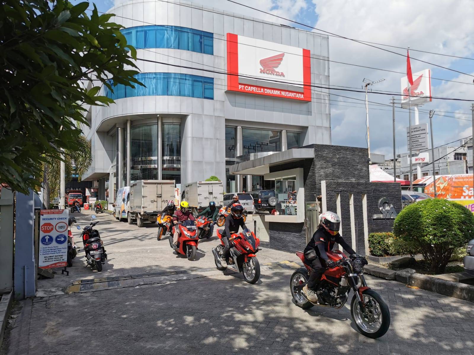 Nonton Bareng WSBK dan ATC 2021 Mandalika di Riau | PT Astra Honda Motor