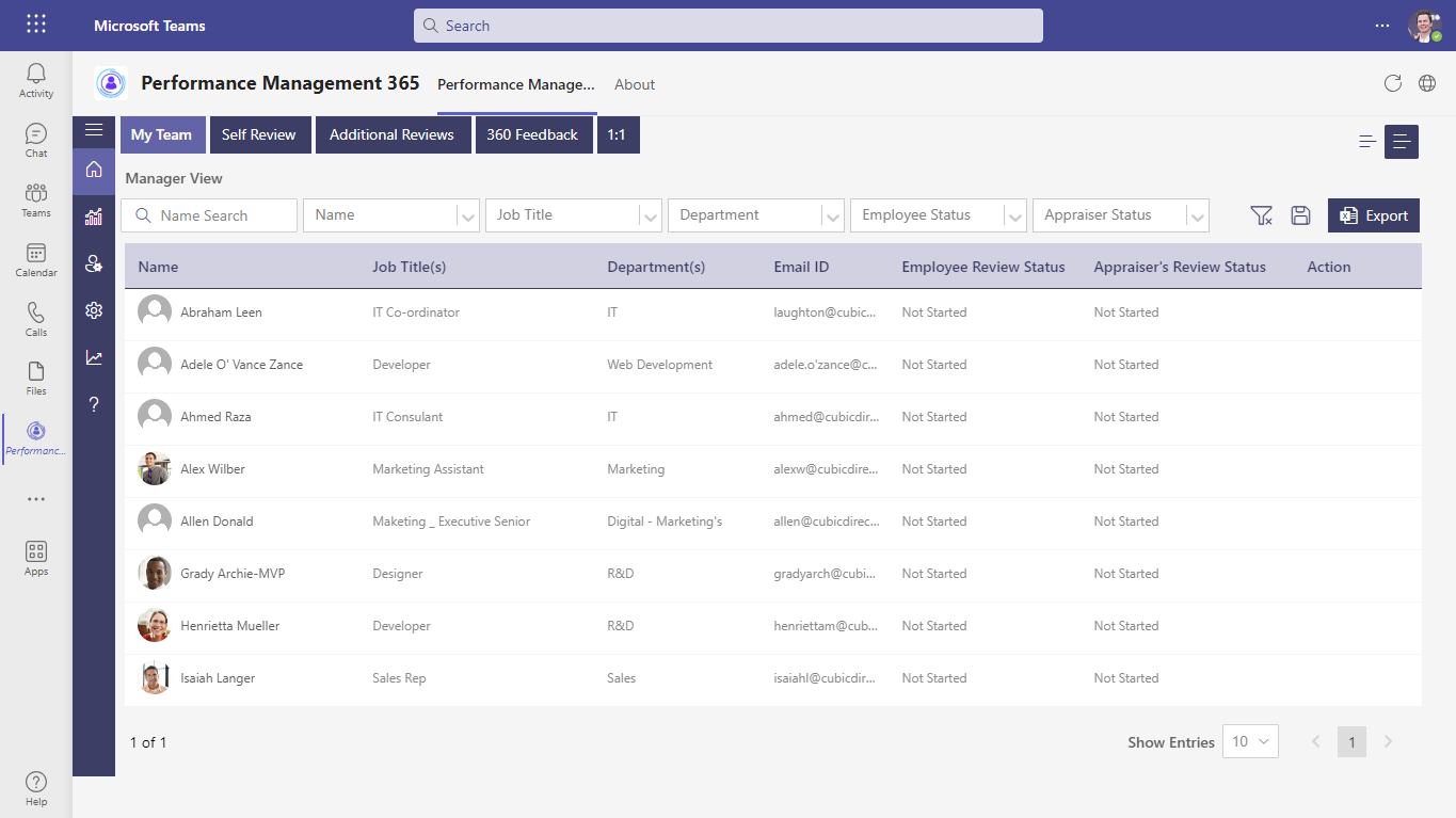 Employee Performance Management Software | Best By HR365