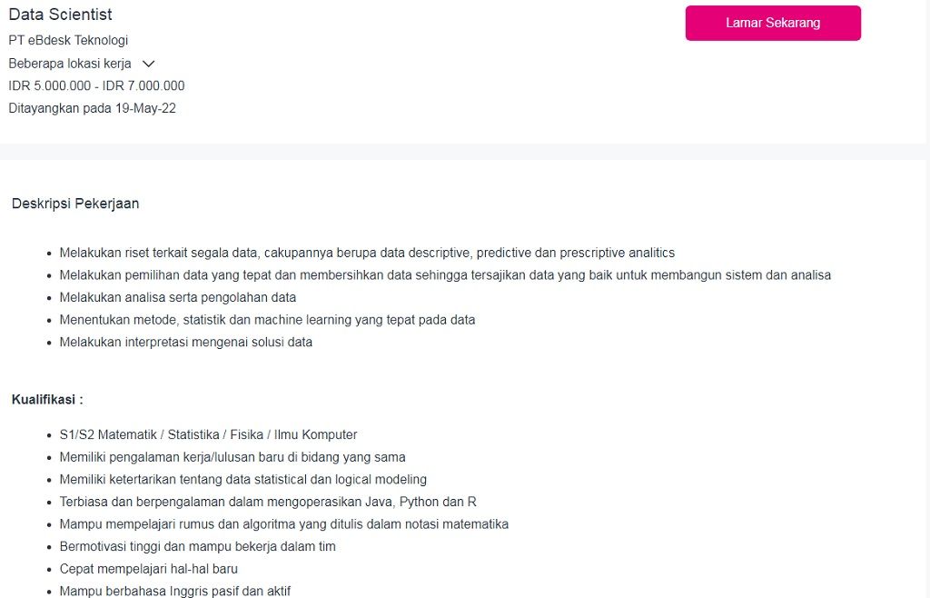 8 Prospek Kerja Statistika dan Gajinya » ZonaPintar