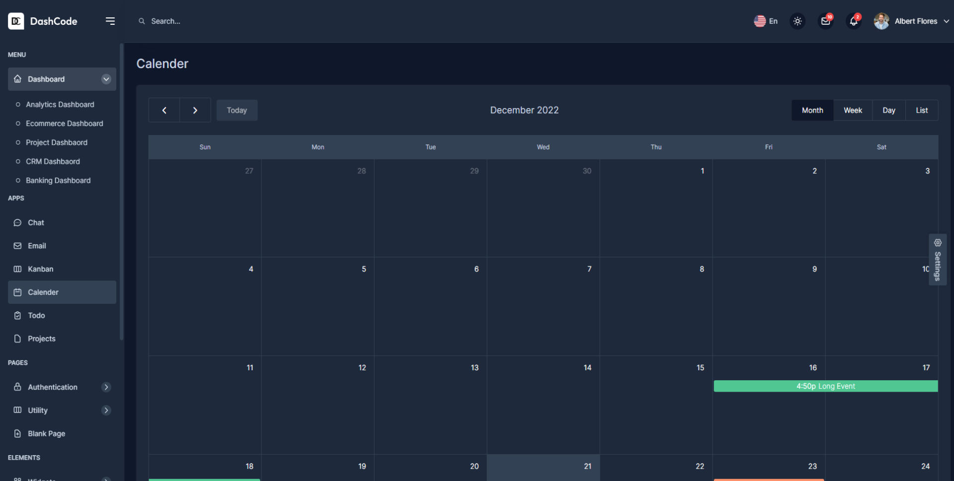 DashCode - Admin Dashboard Template