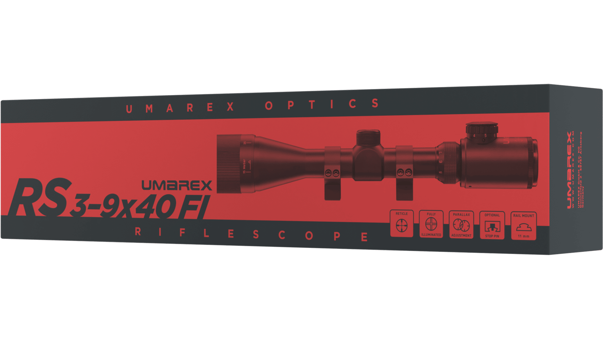 Products » Optics » Scopes » Umarex, UX, Walther » 2.1501 » RS 3-9x40 ...