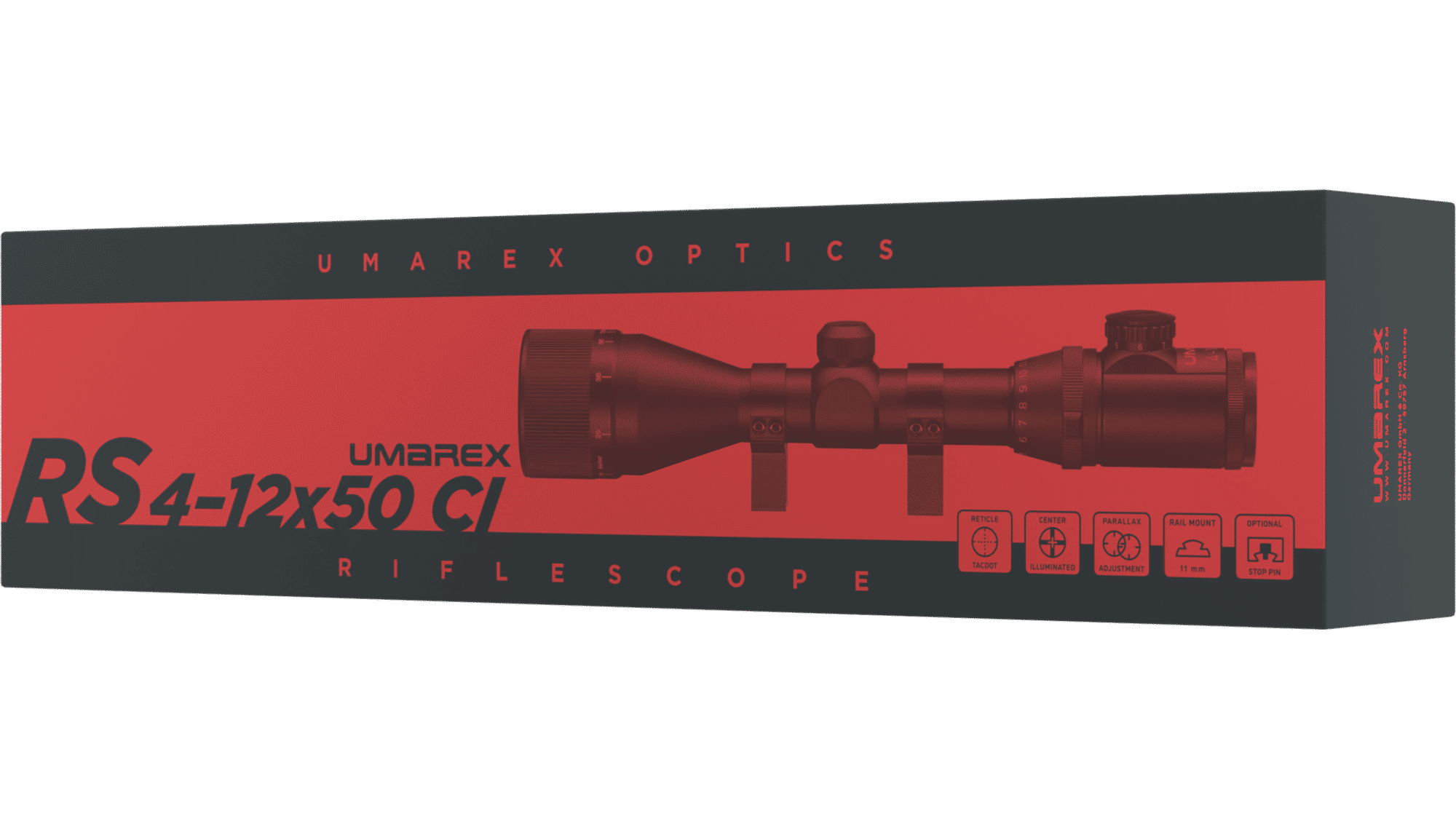 Products » Optics » Scopes » Umarex, UX, Walther » 2.1513 » RS 4-12x50 ...