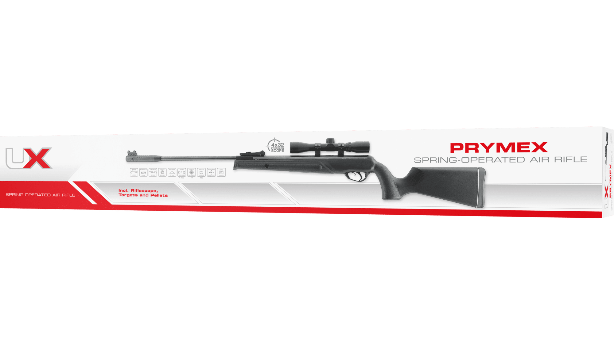 Products » Airguns » Brands » UX » 2.4309 » Prymex Set » www.umarex.com
