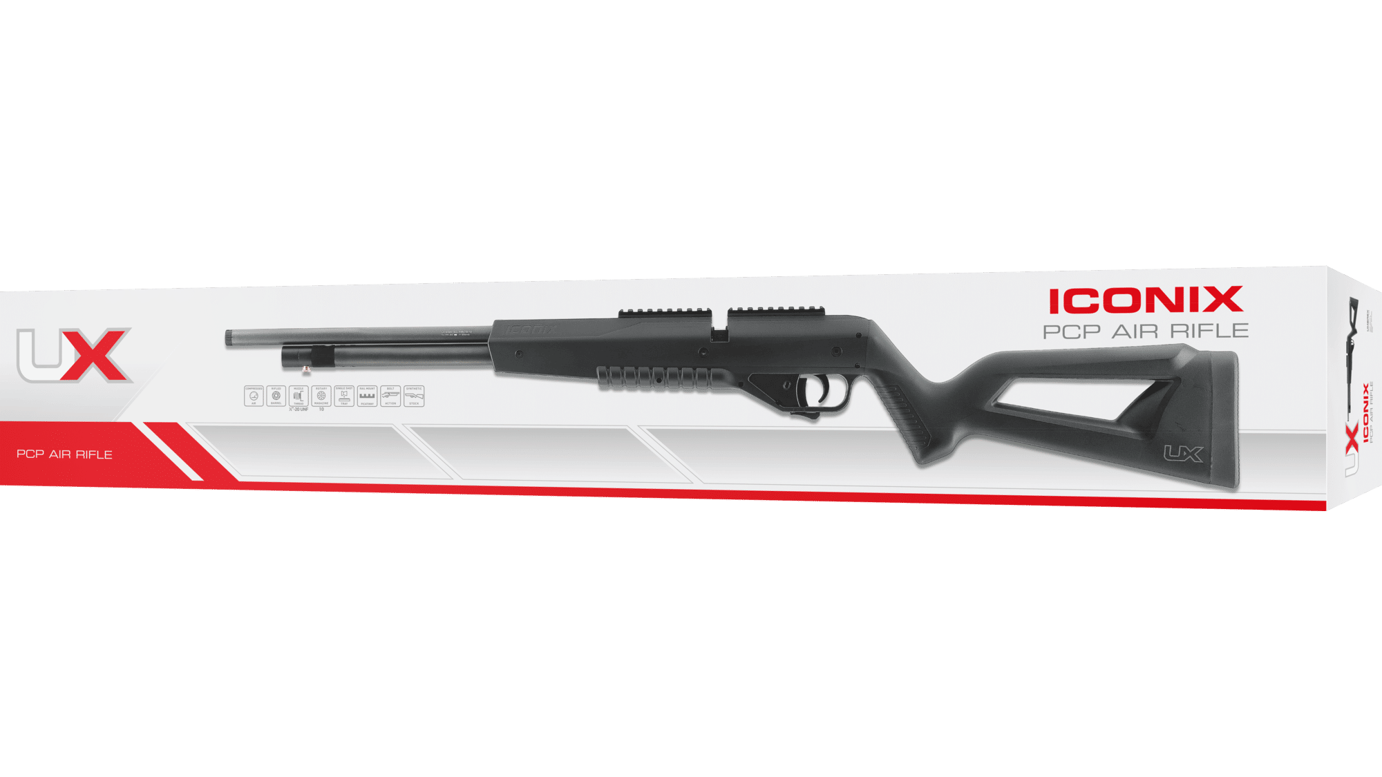 Products » Airguns » Compressed air » 2.4320 » Iconix » www.umarex.com