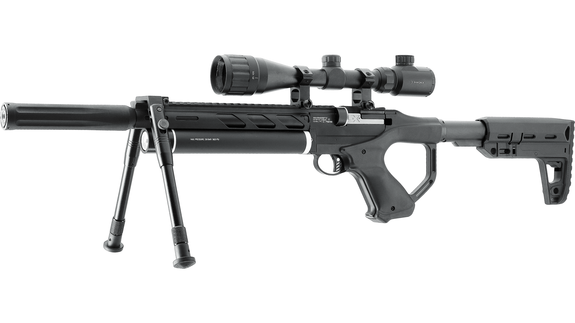 Products » Airguns » Compressed air » 2.4328 » Notos Carbine Kit » www ...