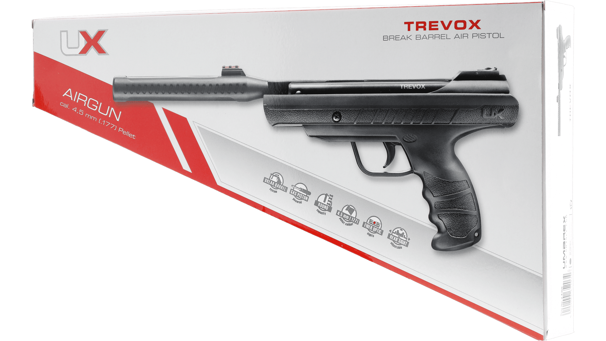 Products » Airguns » Spring Operated » 2.4369 » Trevox » www.umarex.com
