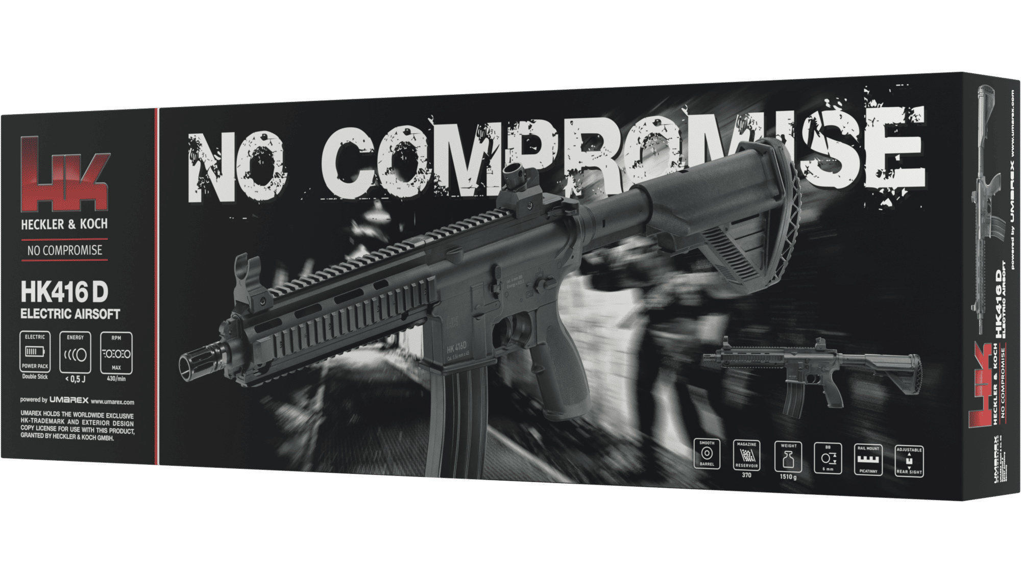 Products » Airsoft » Electric » 2.6497 » HK416 D » www.umarex.com