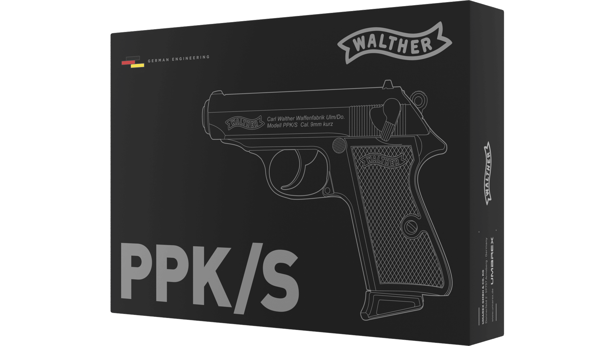 Products » Airsoft » Gas » 2.6557 » PPK/S » www.umarex.com
