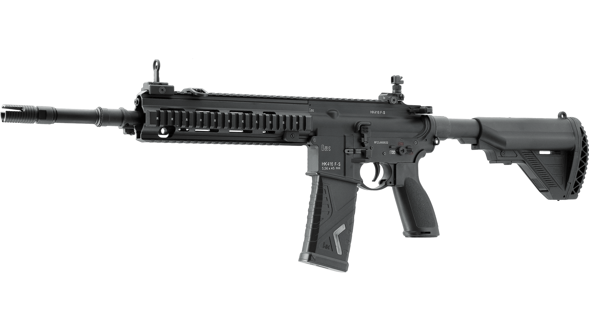 Products » Airsoft » Electric » 2.6562 » HK416 F-S » www.umarex.com