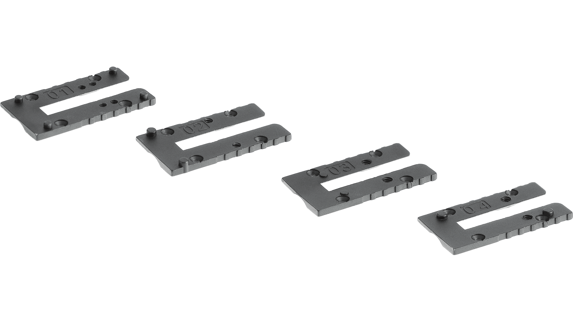 Products » Airsoft » Accessories » 2.8500 » Adapter Plates MOS 3, Set ...