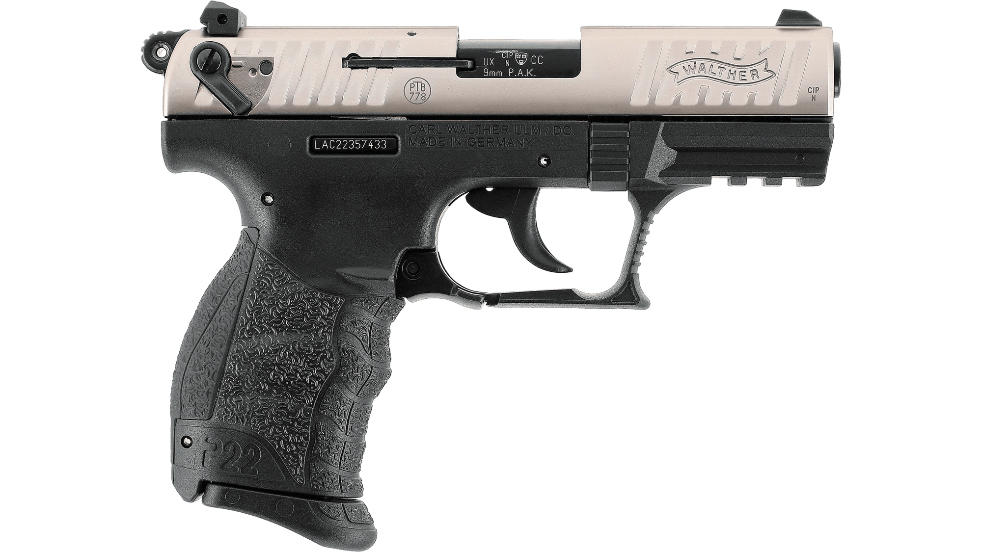 Products » Blank Firing Guns » Pistols » 308.02.21 » P22Q » www.umarex.com