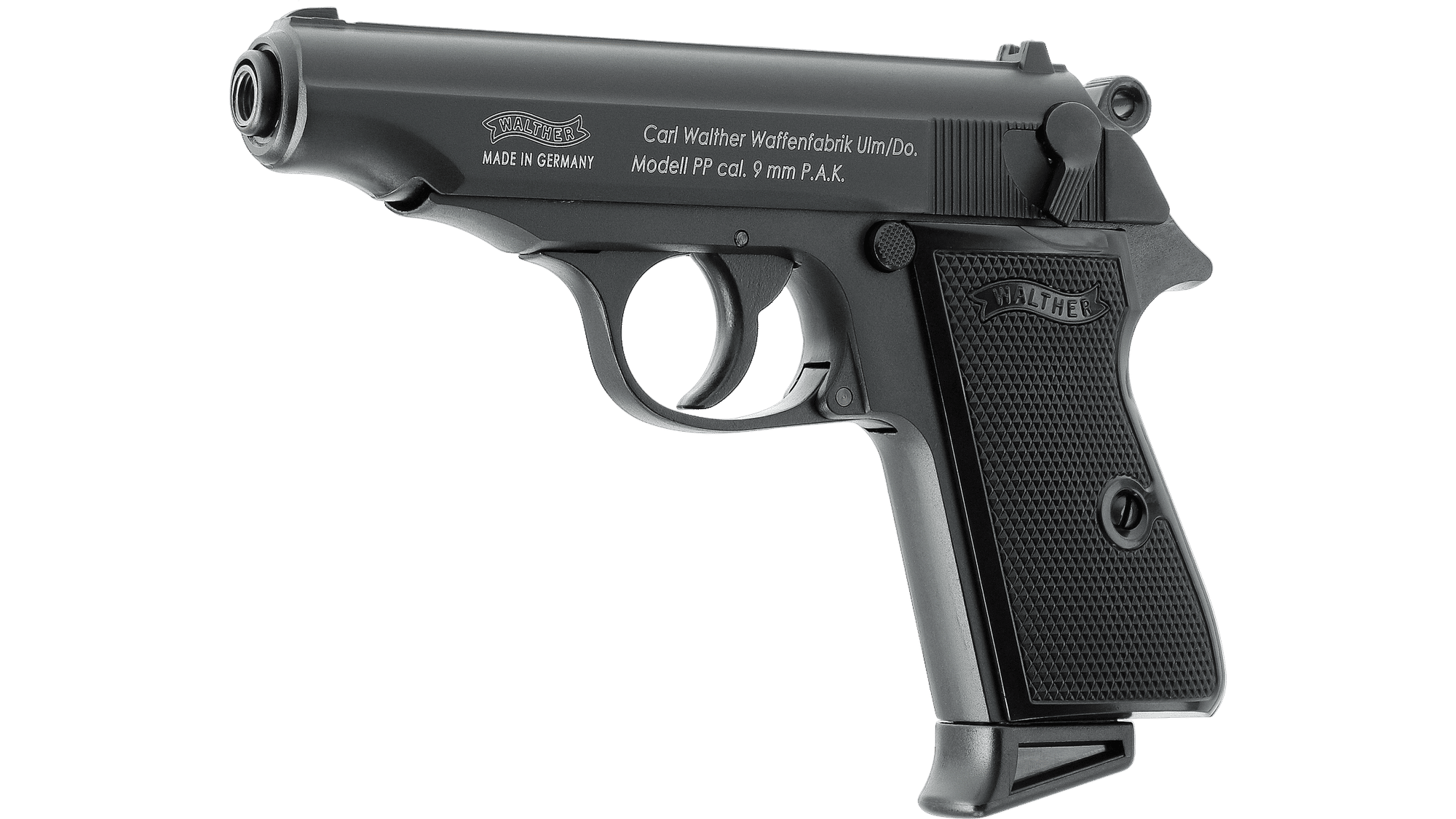 Products » Blank Firing Guns » Pistols » 315.02.00 » PP » www.umarex.com