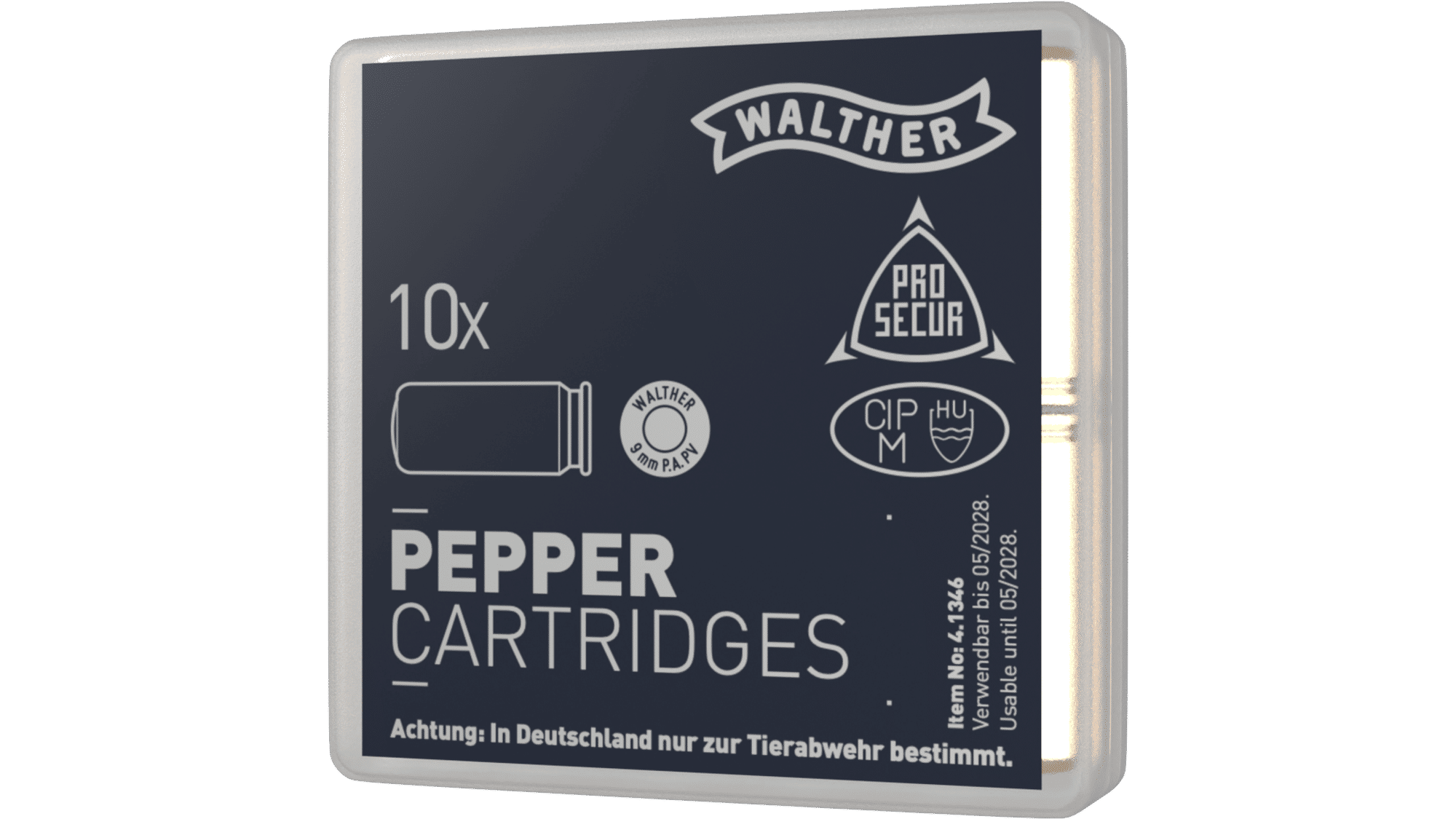 Products » Blank Firing Guns » Ammunition » 4.1346 » Pepper Cartridges ...