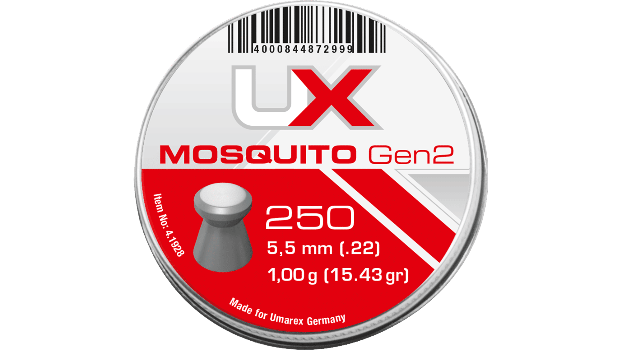Products » Airguns » Ammunition » 4.1928 » Mosquito Pellets Gen2 » www ...