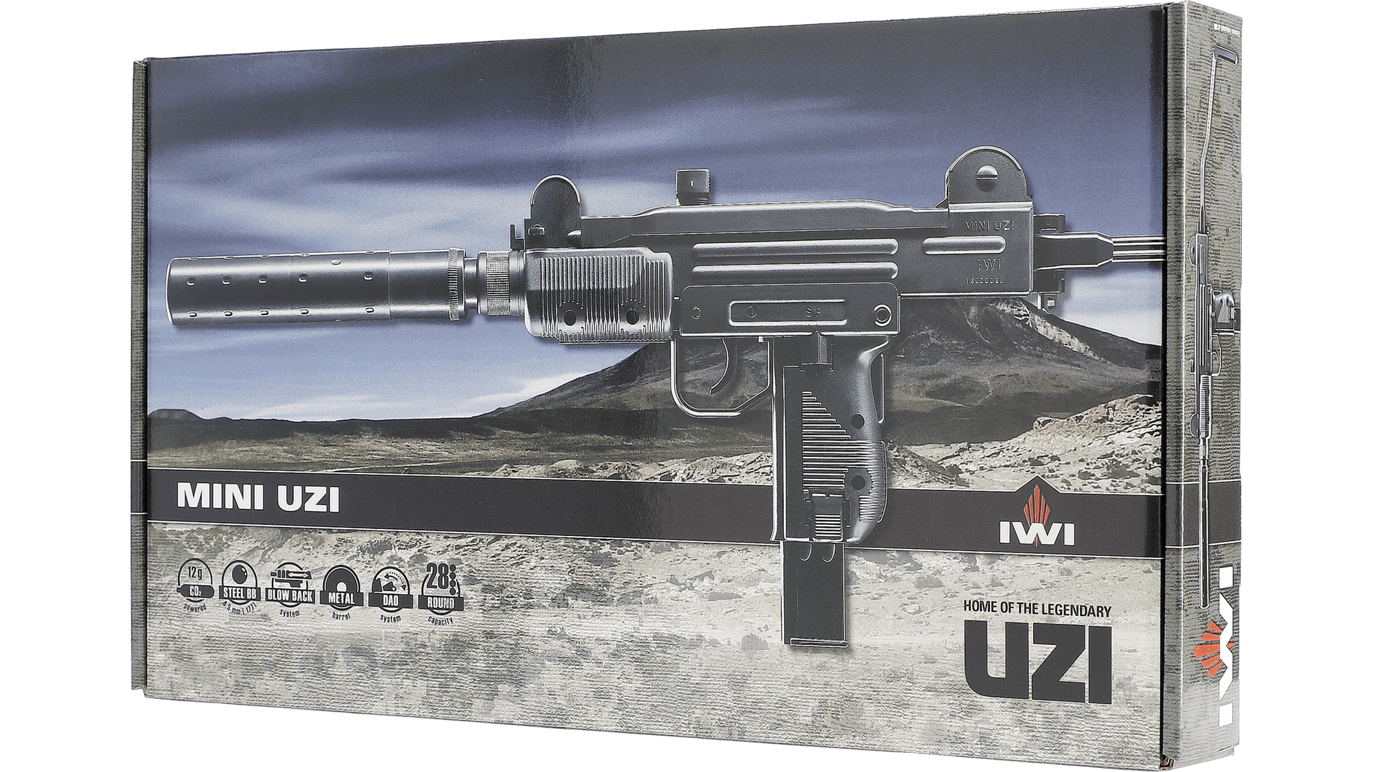 Products » Airguns » CO₂ » 5.8141 » Mini UZI » www.umarex.com