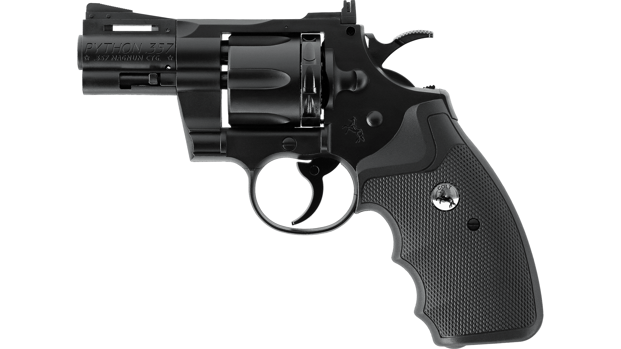 Colt Python 2.5" - 4,5 mm (.177) Diabolo / BB, CO₂,