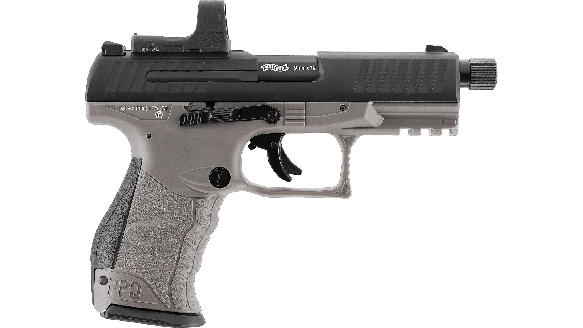 Products » Airguns » CO₂ » 5.8420-1 » PPQ M2 Q4 TAC Combo 4.6" Set ...
