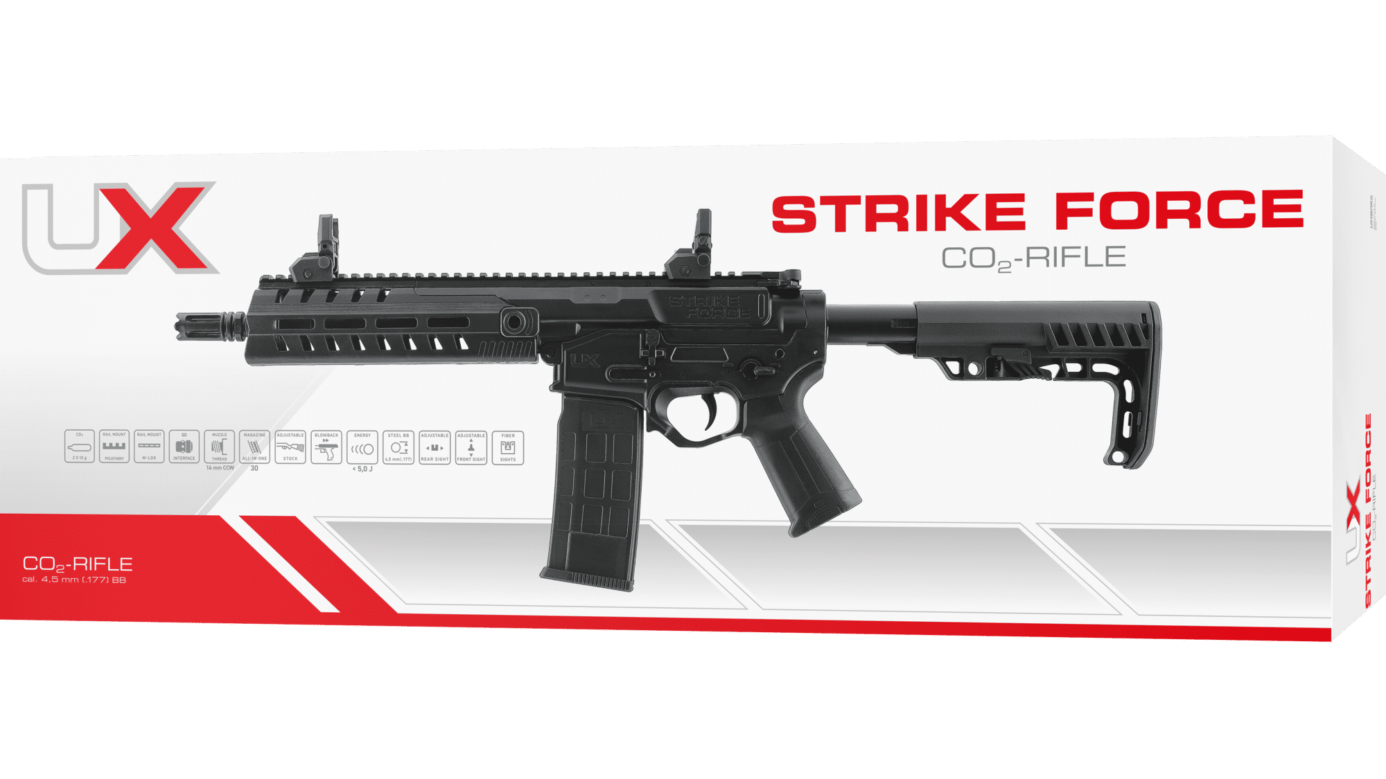 Products » Airguns » Brands » UX » 5.8475X » Strike Force » www.umarex.com