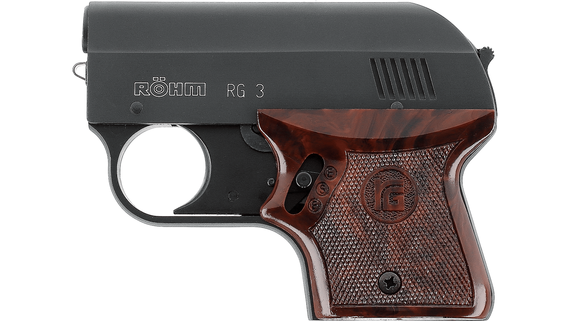 Products » Blank Firing Guns » Pistols » 708.02.00 » RG 3 » www.umarex.com