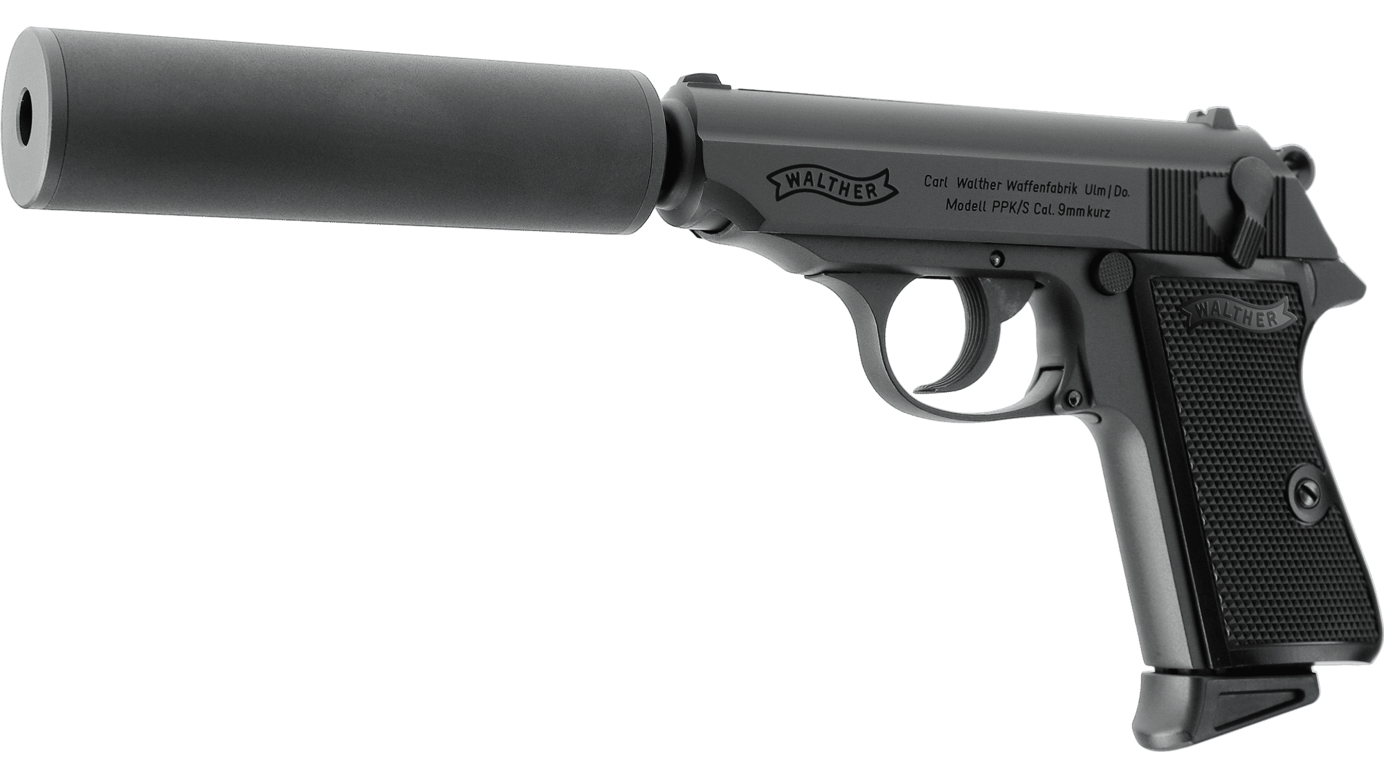 Walther PPK/S Kit - 6 mm, Gas,