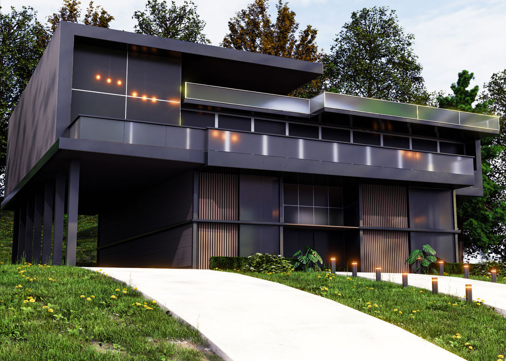 low-angle-3d-house-model-with-small-lights