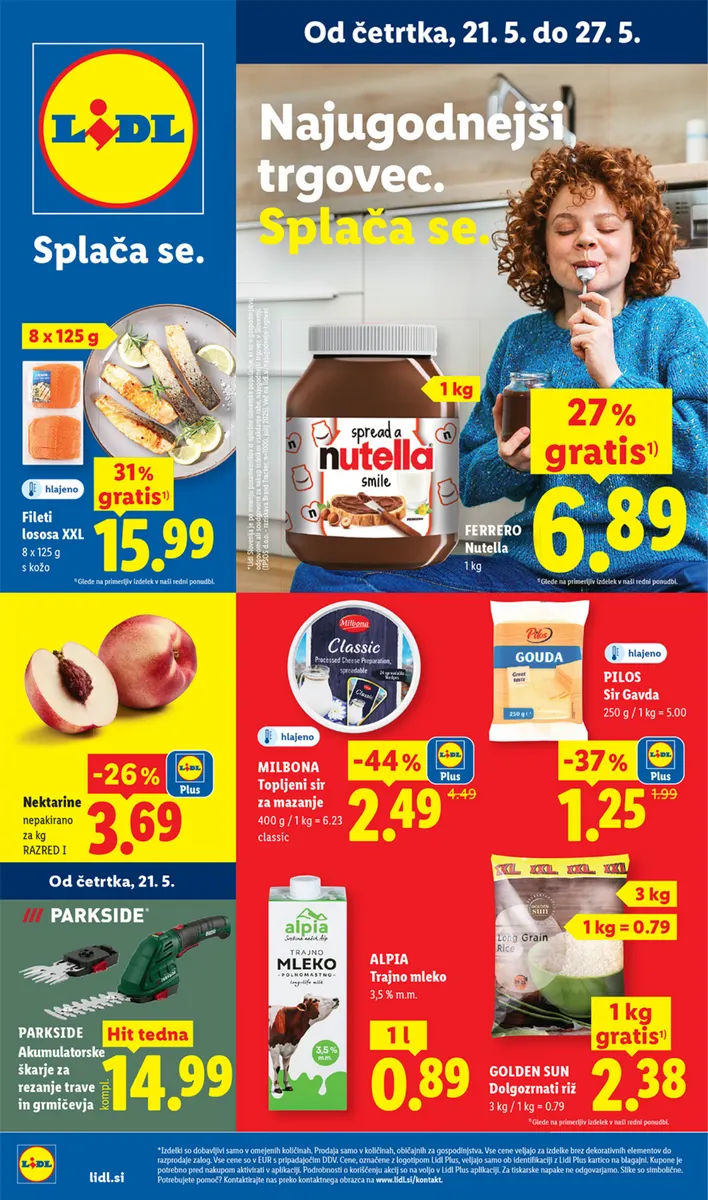 Lidl katalog Slovenija: letaki in popusti | Geobuyer