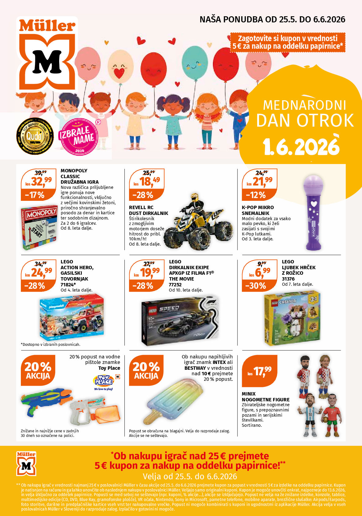 Muller katalog, Slovenija: letaki in popusti | Geobuyer