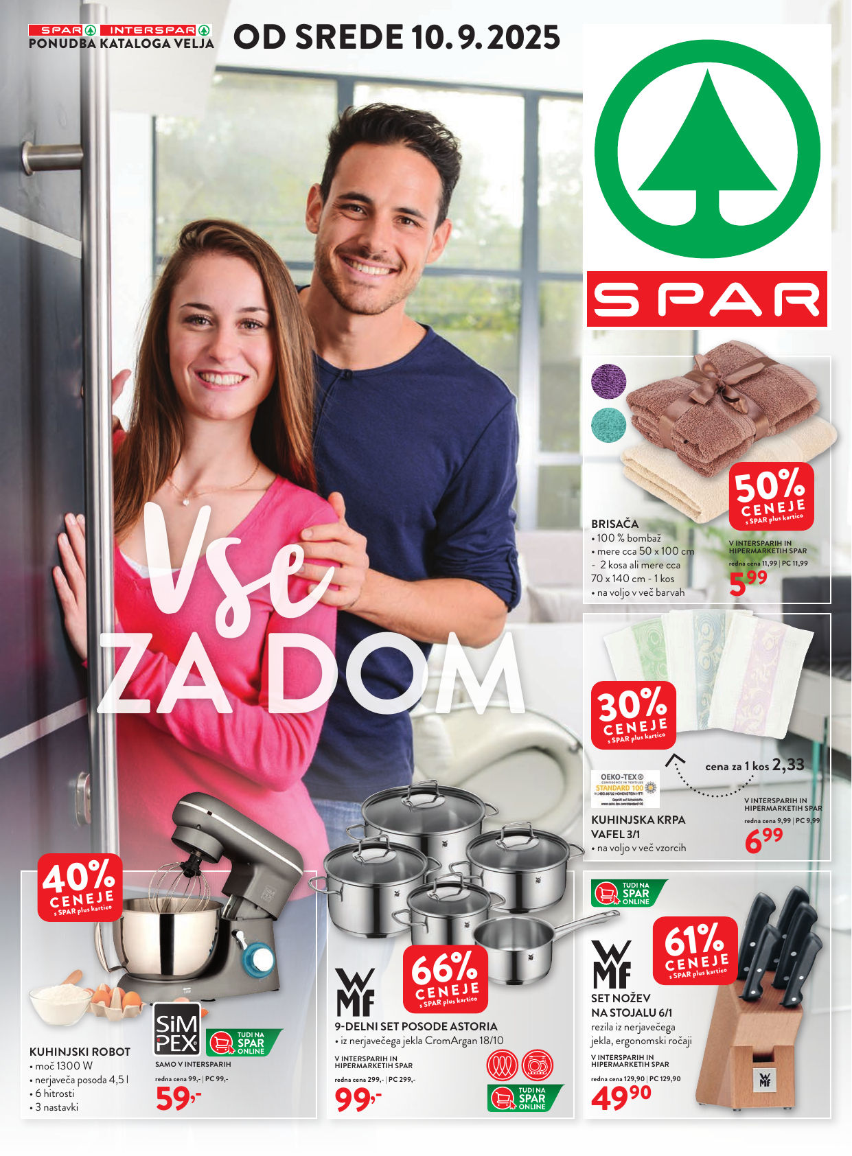 Spar katalog Slovenija: letaki in popusti | Geobuyer